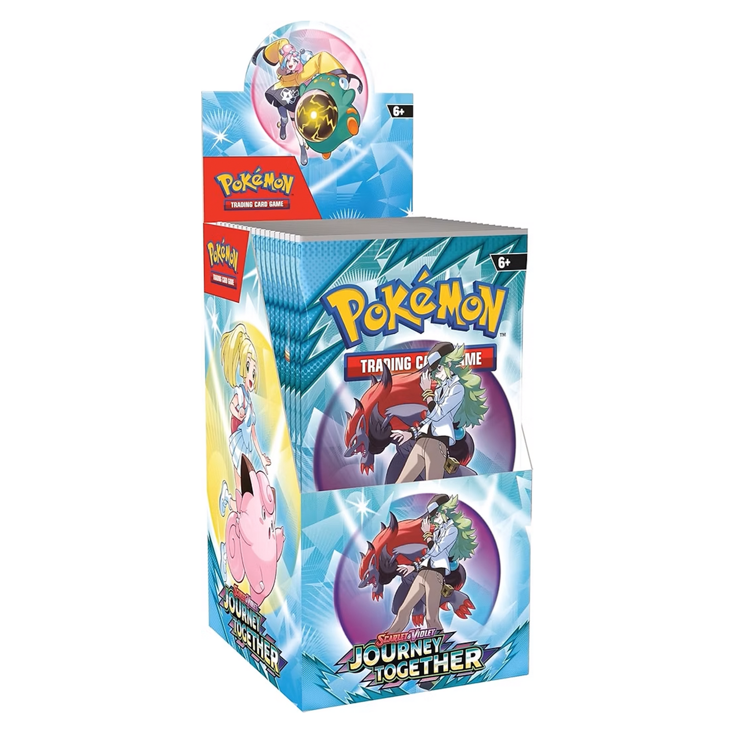 Pokémon TCG: Scarlet & Violet – Journey Together | Half Booster Box (16 ...