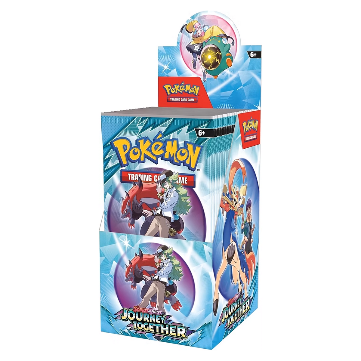 Pokémon TCG: Scarlet & Violet – Journey Together | Half Booster Box (16 ...